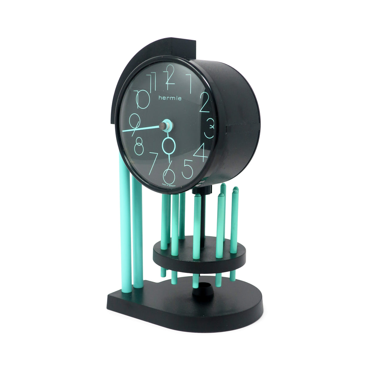 1980s Desk or Mantle Clock by Hermle | Tenon Design