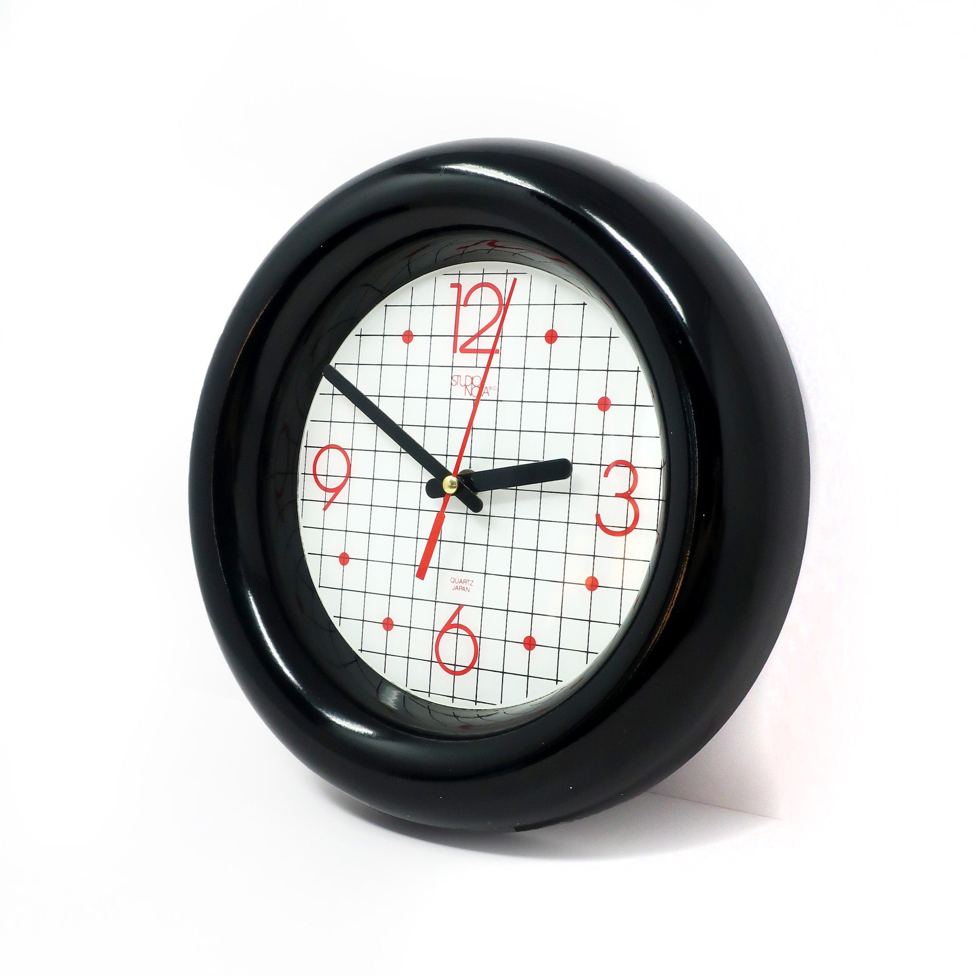 1980s Graphic Wall Clock by Studio Nova Japan | Tenon Design