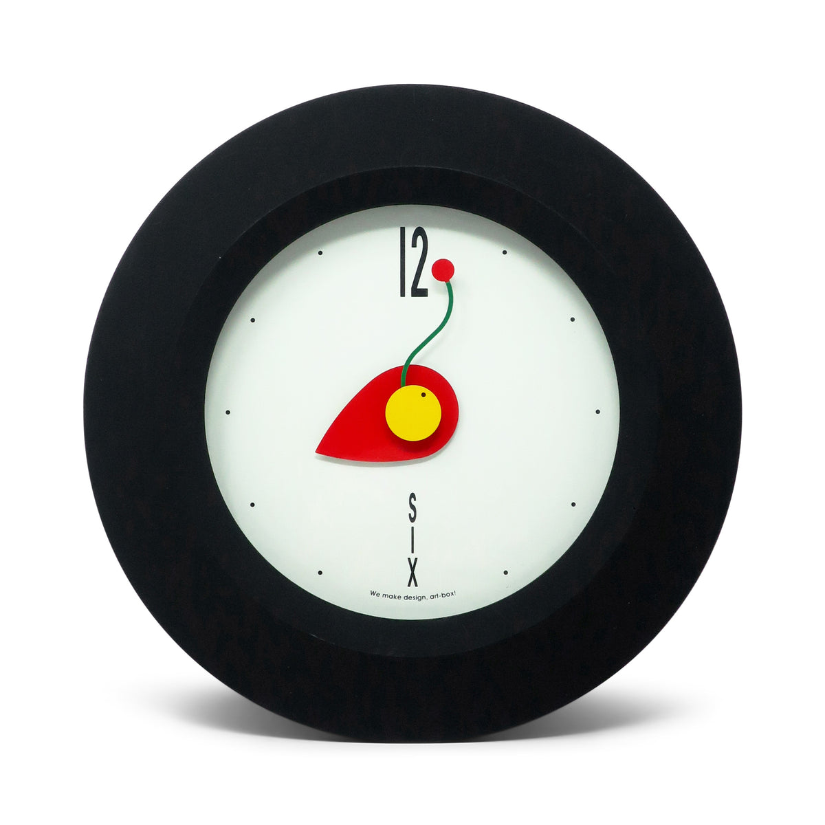 1990s Postmodern Wall Clock | Tenon Design