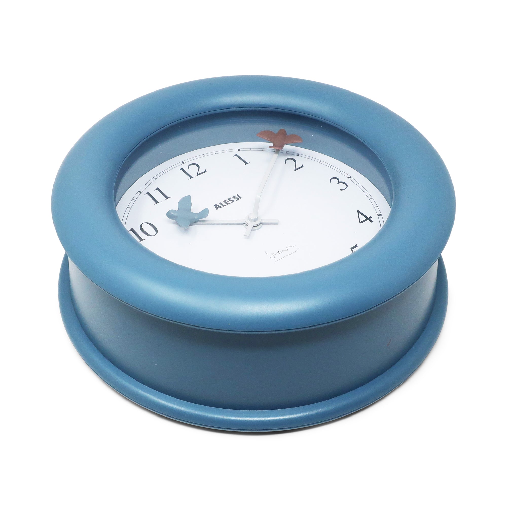 Blue Bird Wall Clock by Michael Graves for Alessi | Tenon Design
