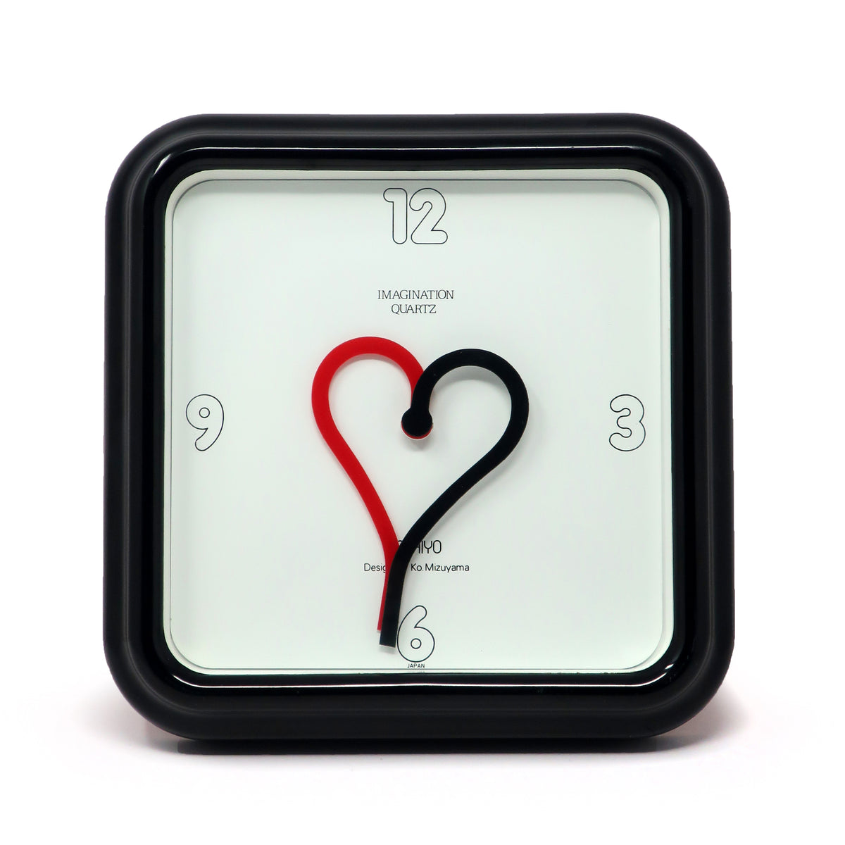 1980s Imagination Heart Clock by Ko Mizuyama for Yachiyo | Tenon Design