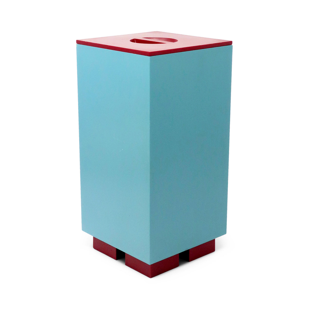 Postmodern Blue Euclid Storage Container by Michael Graves for Alessi ...