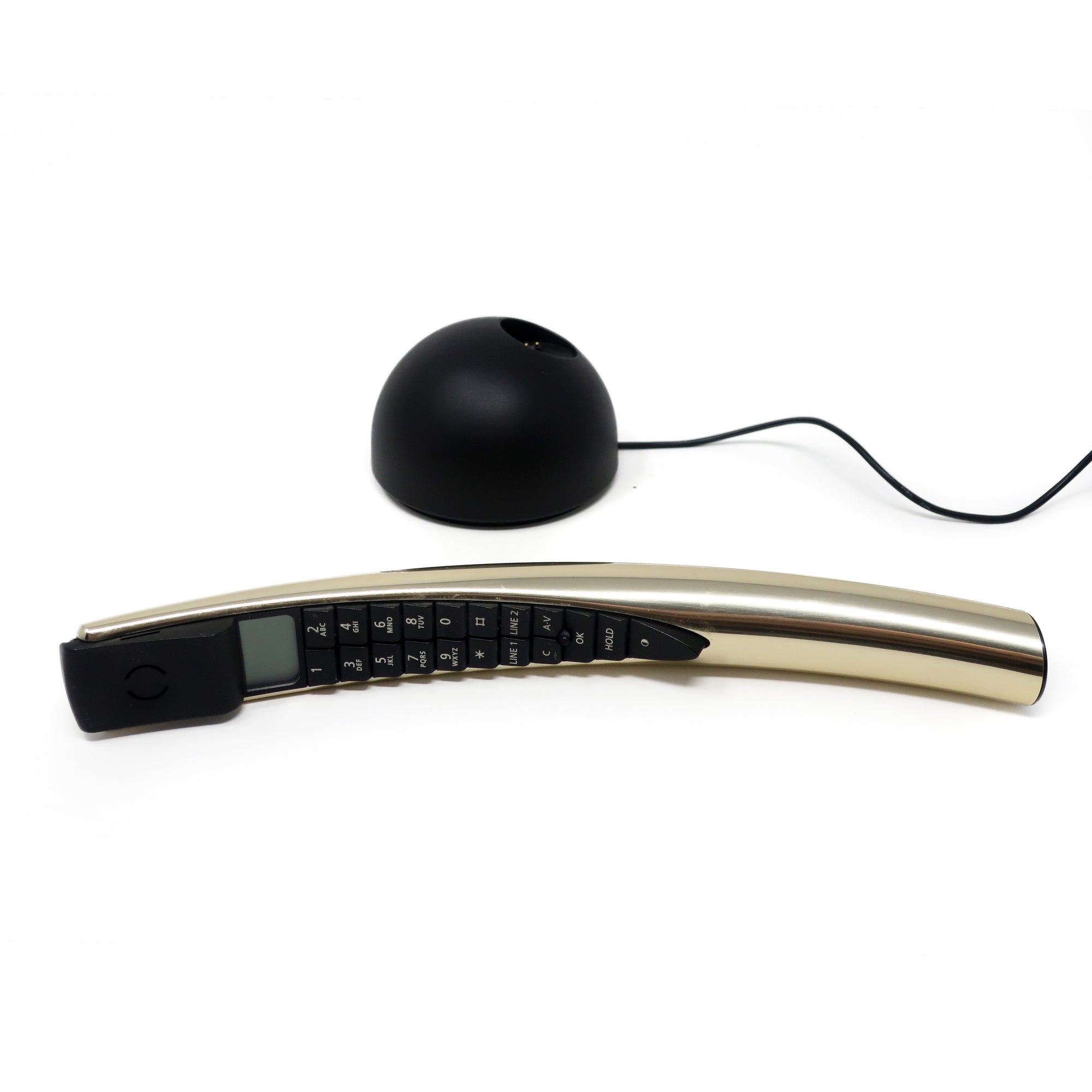 Gold BeoCom 2 Phone by Bang & Olufsen | Tenon Design