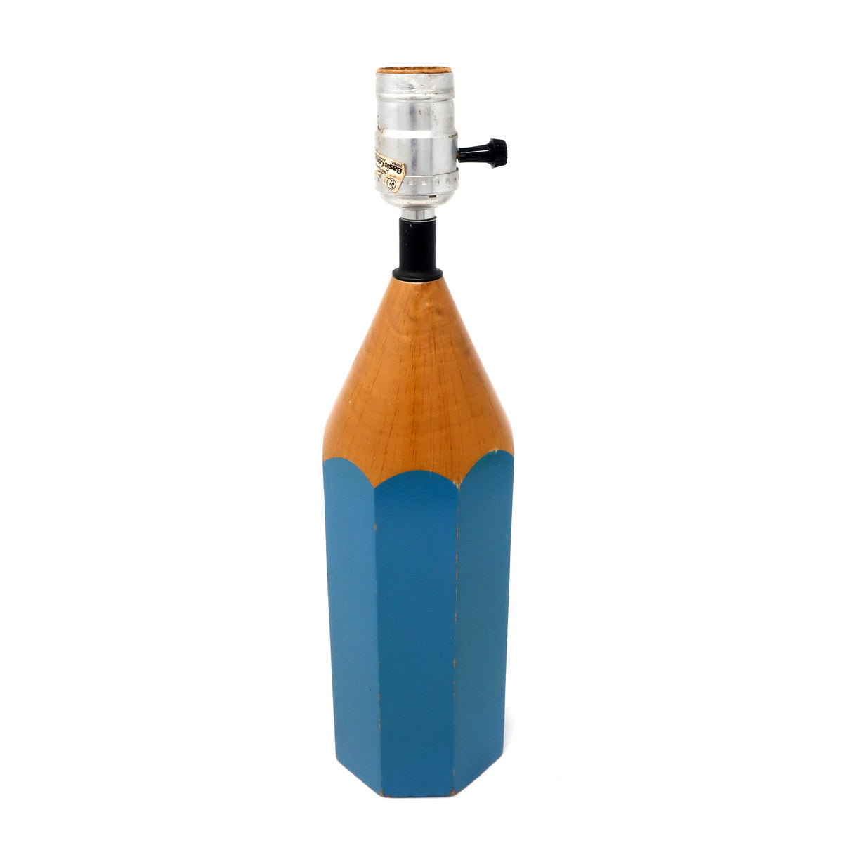 Vintage Blue Lightolier Pencil Lamp | Tenon Design