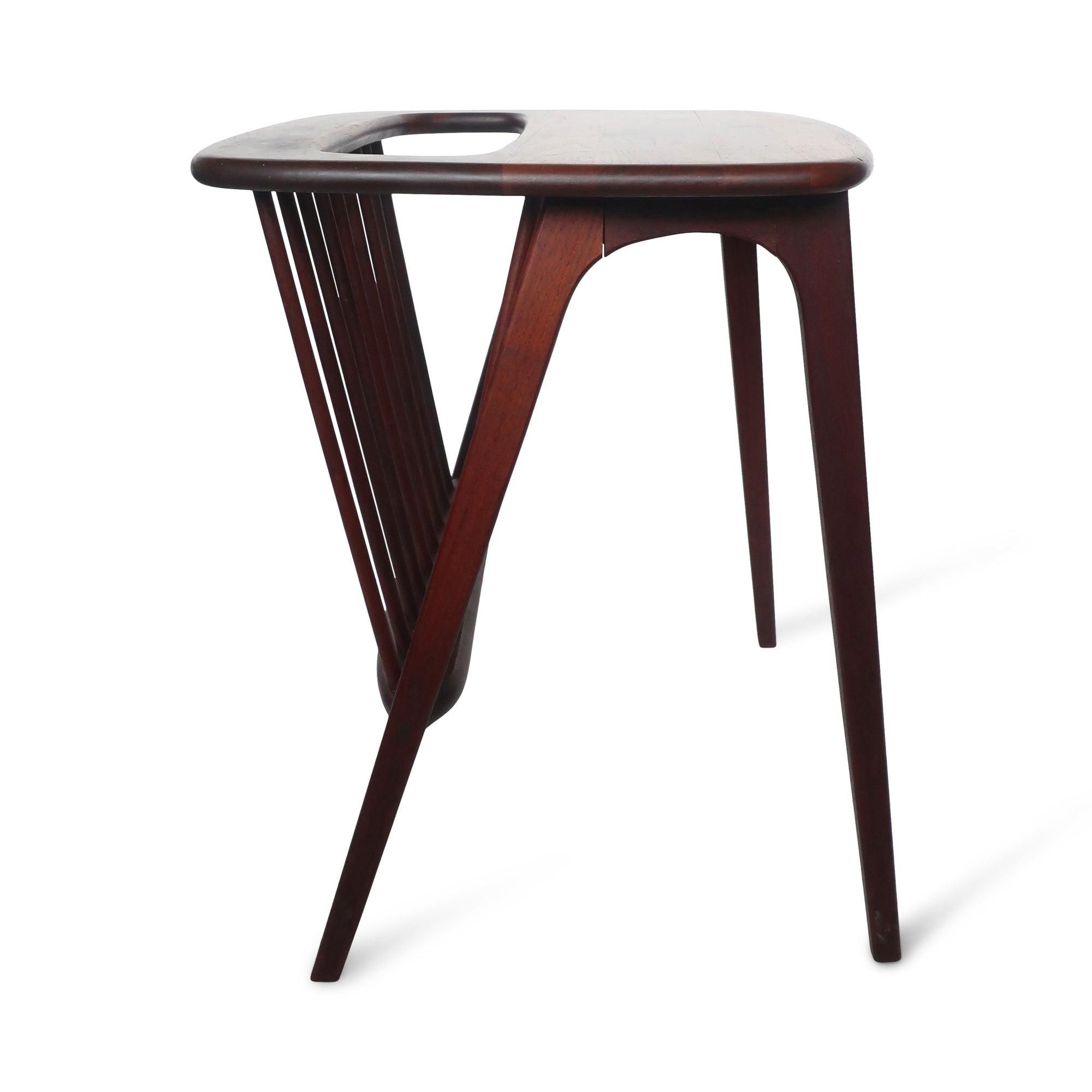 1960s Mid-Century Modern Magazine Side Table by Arthur Umanoff | Tenon ...