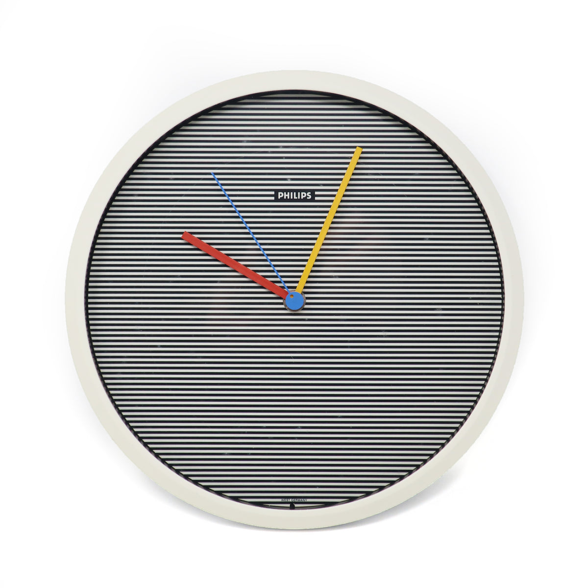 1980s Postmodern Philips Wall Clock | Tenon Design