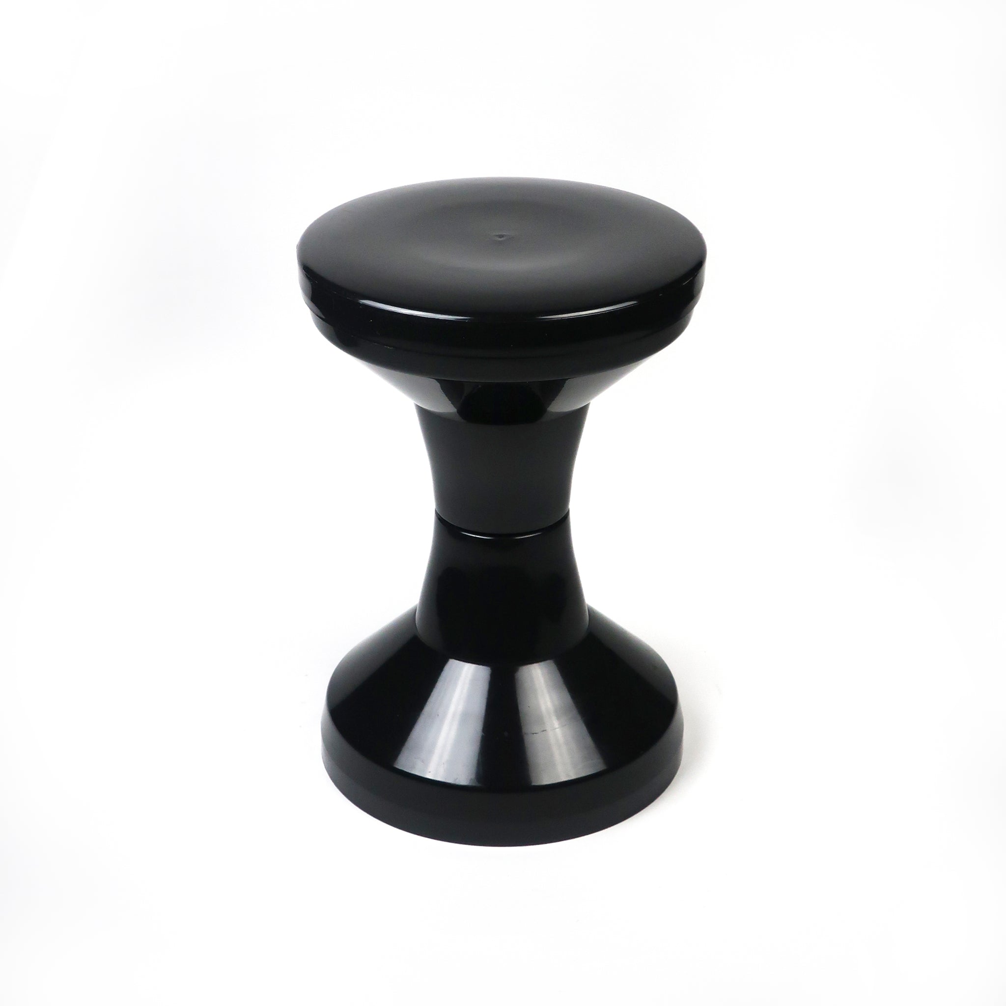 Danish Modern Black Tam Tam Stool by Henry Massonnet | Tenon Design