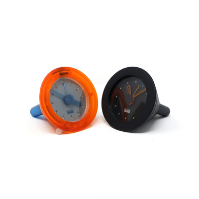Orange and Blue Vercingetorige Clock by Julian Brown for Rexite | Tenon ...