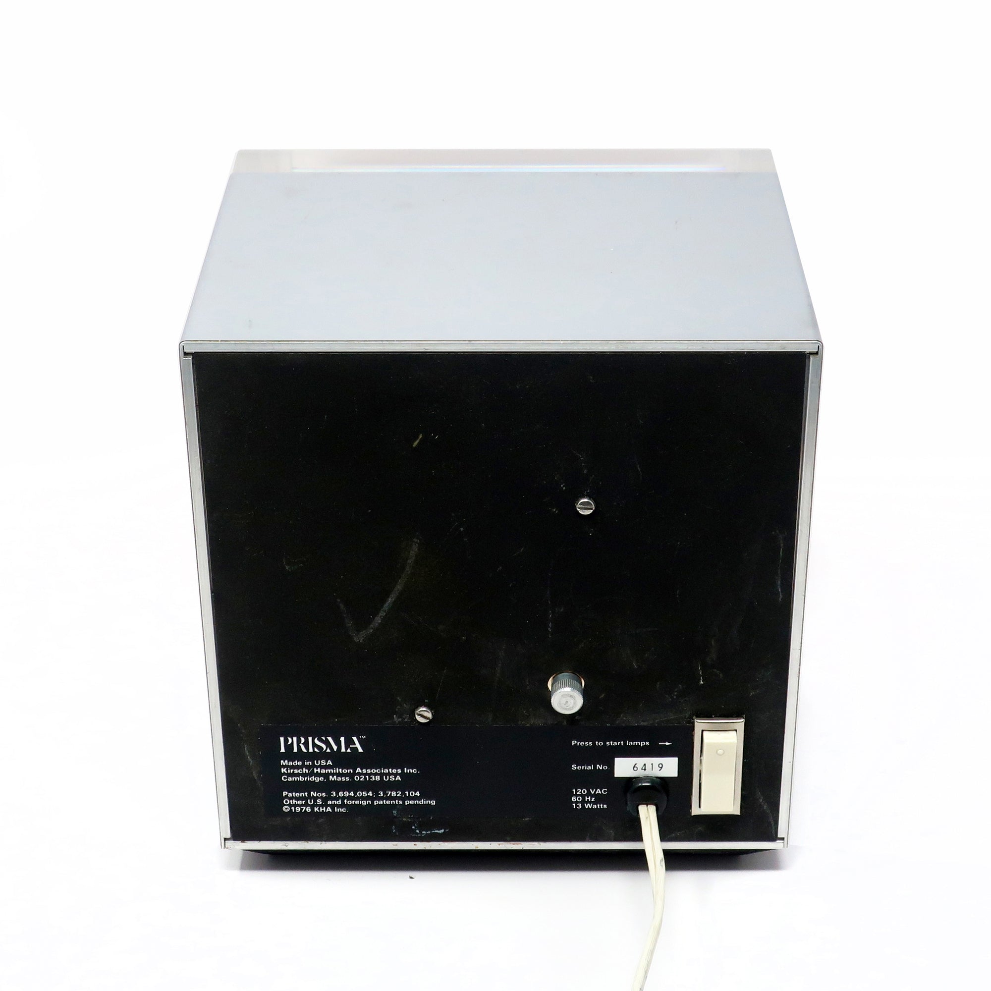 Vintage 1970s Prisma Clock by Kirsch Hamilton | Tenon Design