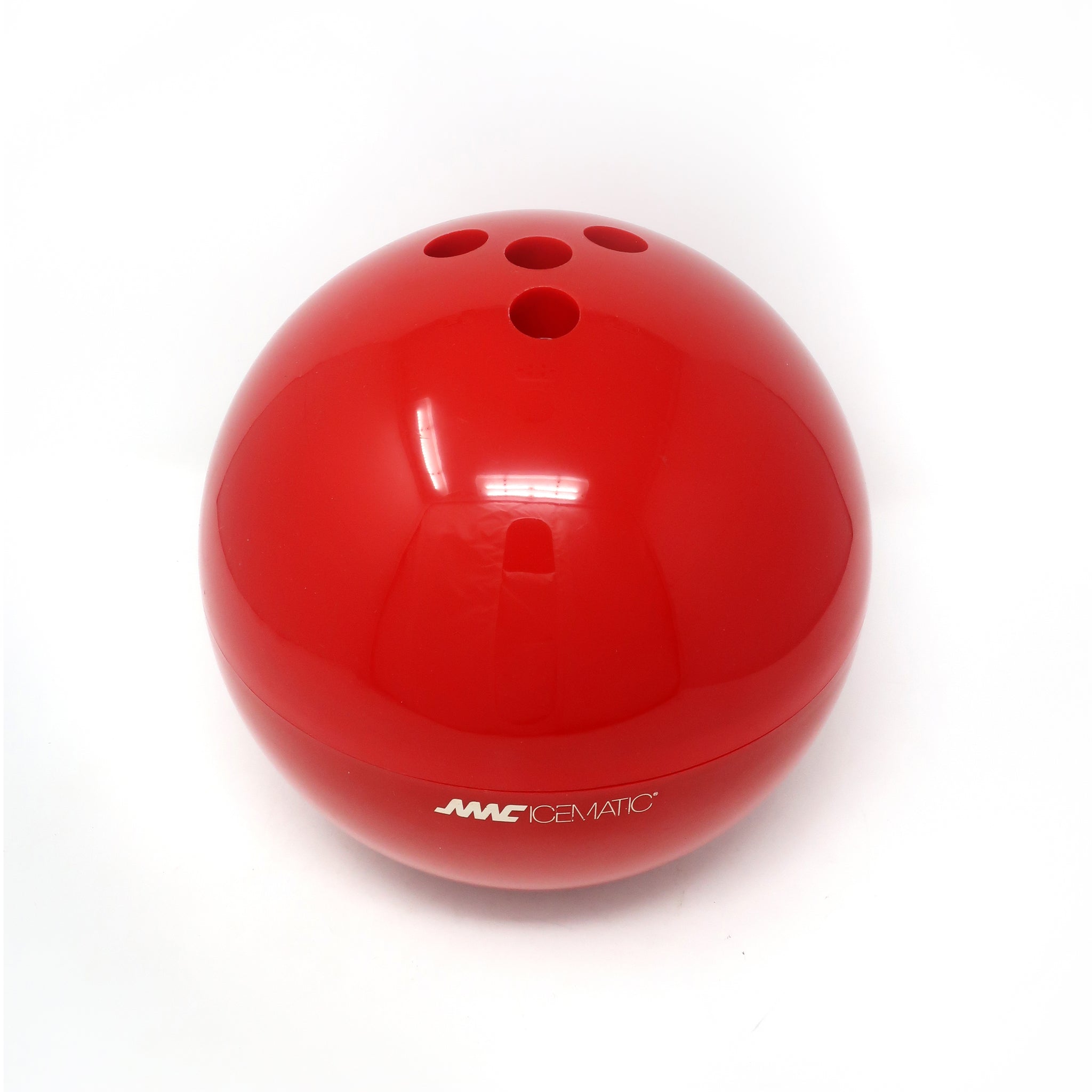 Vintage Italian Red Bowling Ball Ice Bucket | Tenon Design